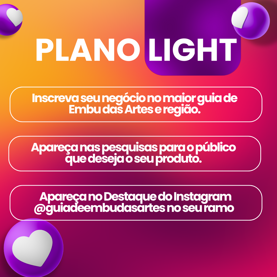 Plano Light - #embudasartesnet